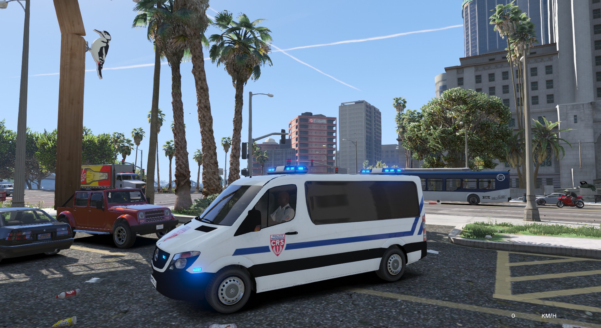 Mercedes Sprinter French Police CRS 2.1 - Urgences Mods