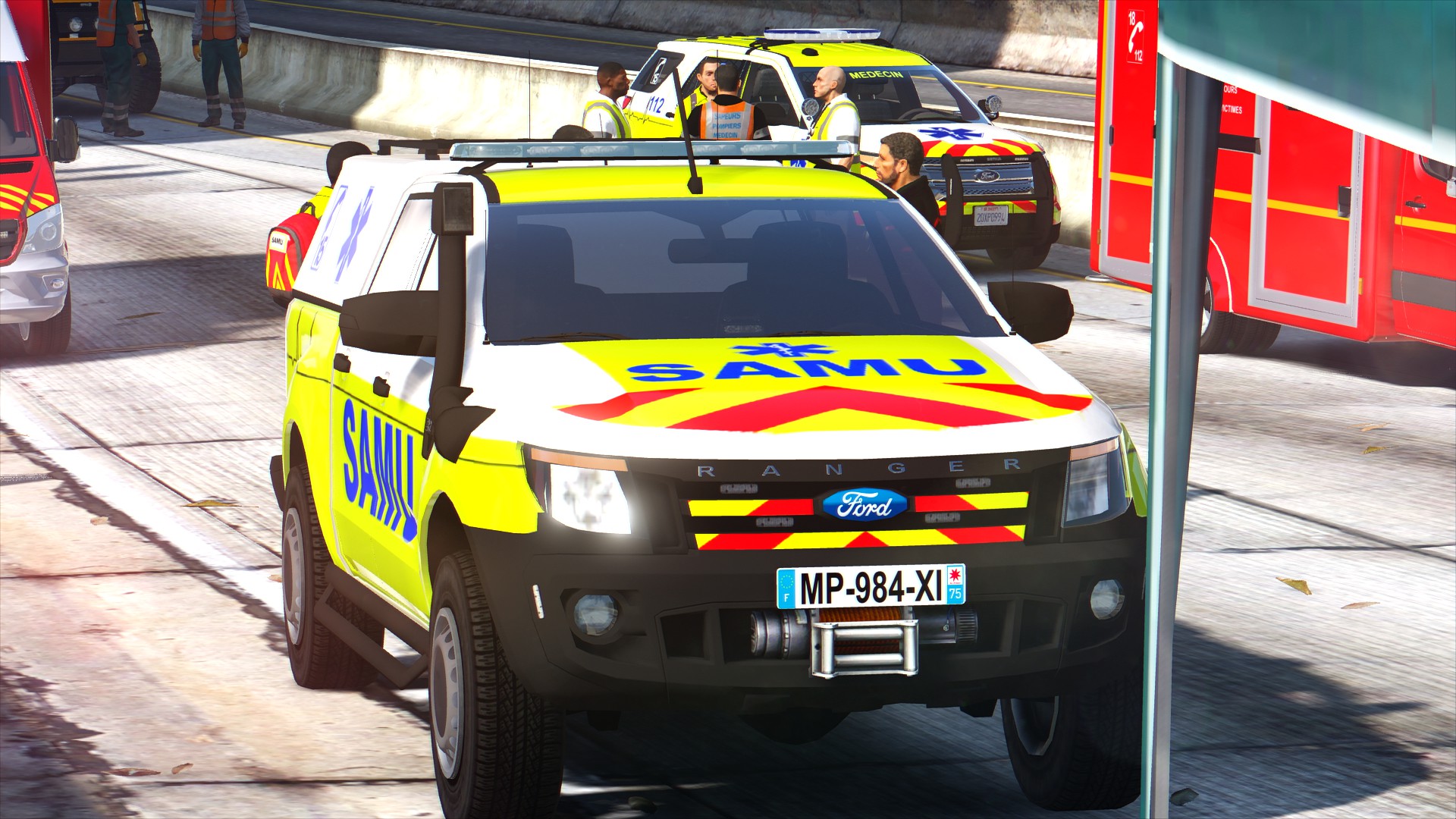 Ford Ranger SAMU - Urgences Mods