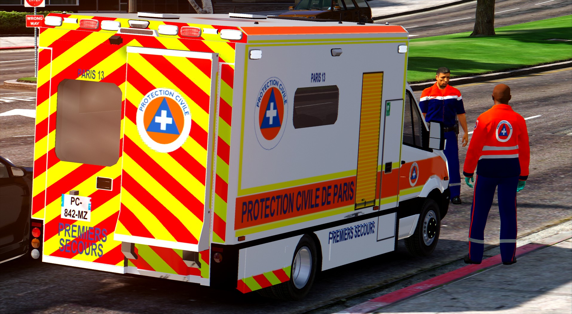 Pack protection civile de Paris - Urgences Mods