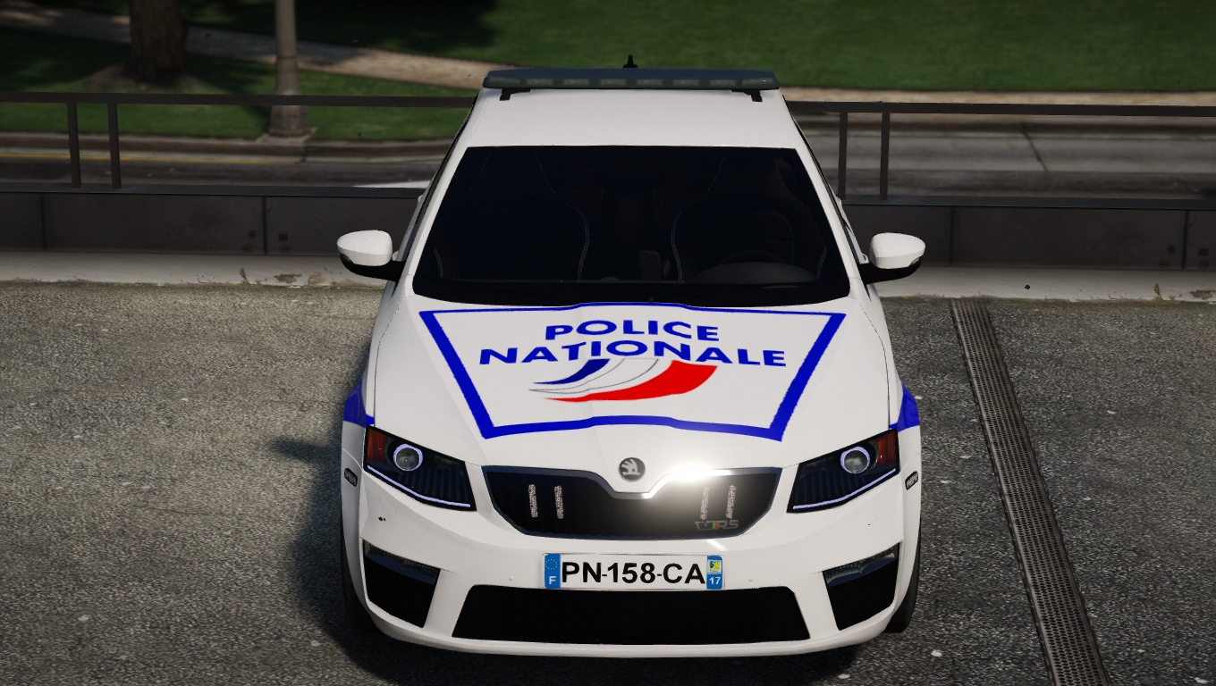 Texture Skoda Octavia Police Nationale - Urgences Mods