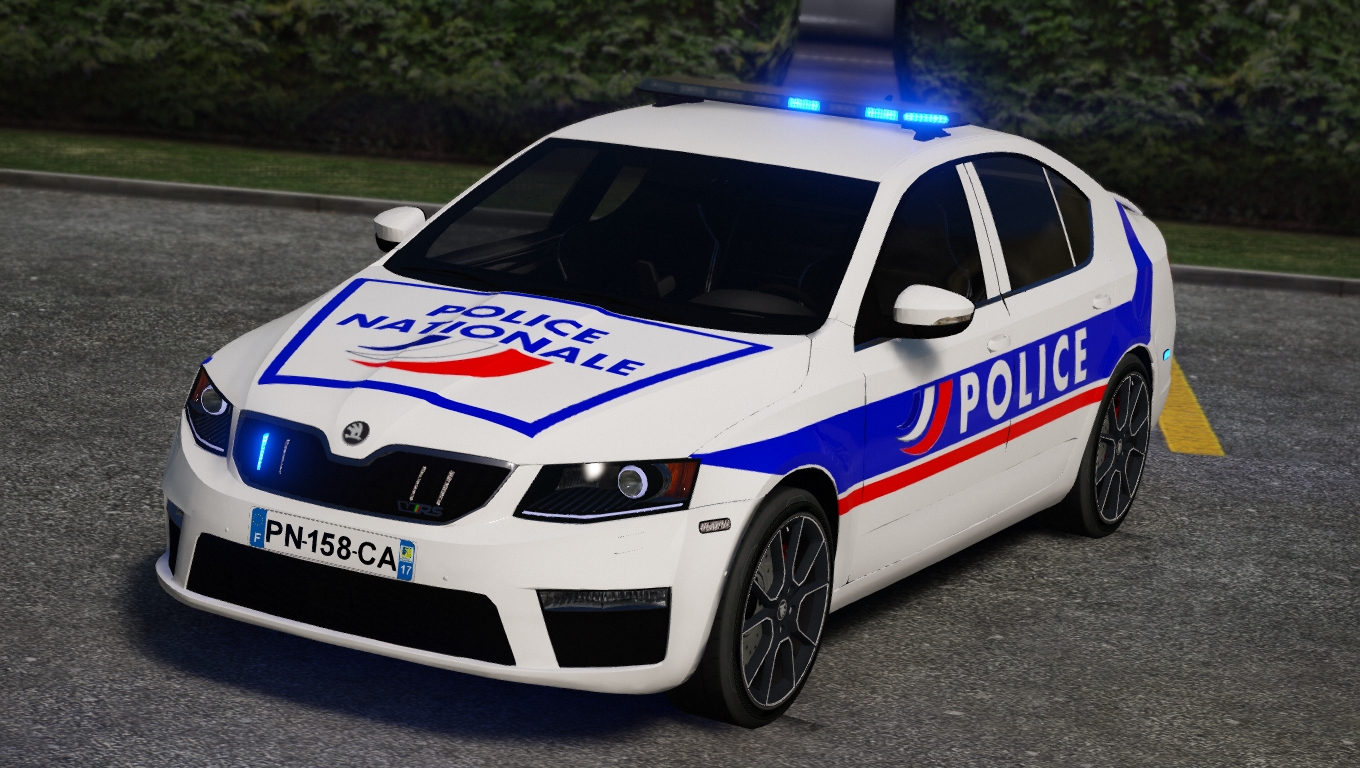 Texture Skoda Octavia Police Nationale - Urgences Mods