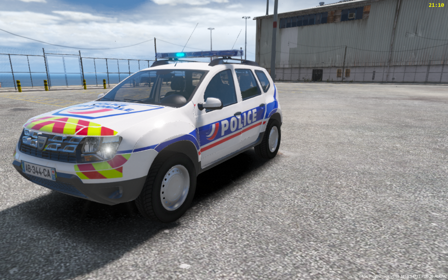Dacia duster Police Nationale - Urgences Mods
