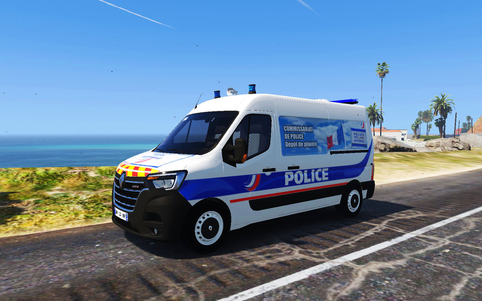 [ELS / Reflective] Renault Master 2019 Police Nationale - Urgences Mods