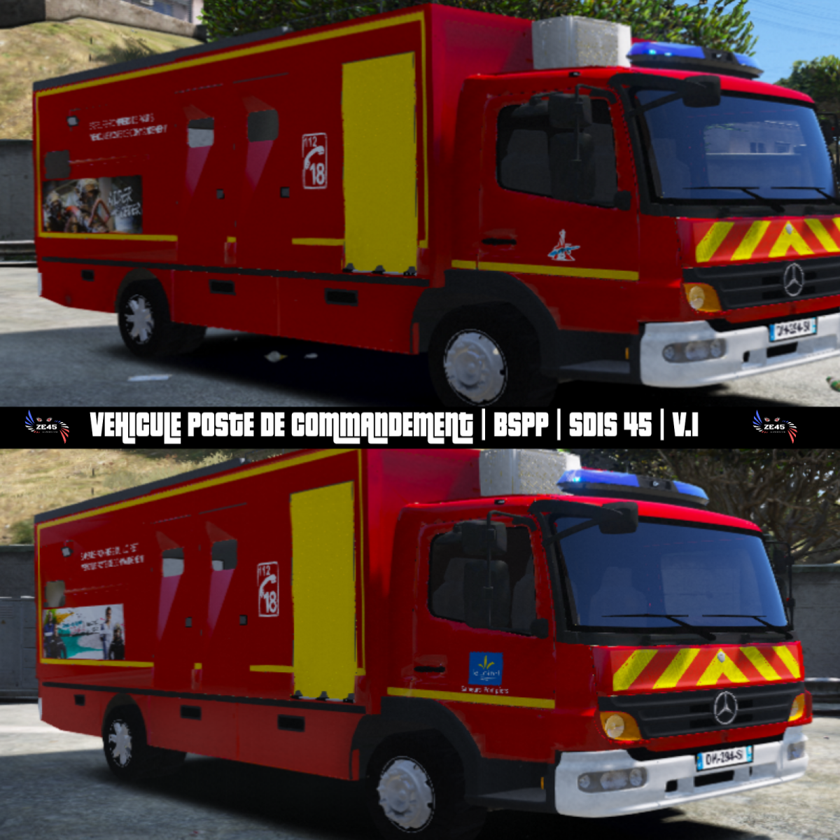 Véhicule Poste de Commandement (VPC) (ELS) (BSPP – SDIS 45) V1.1 ...