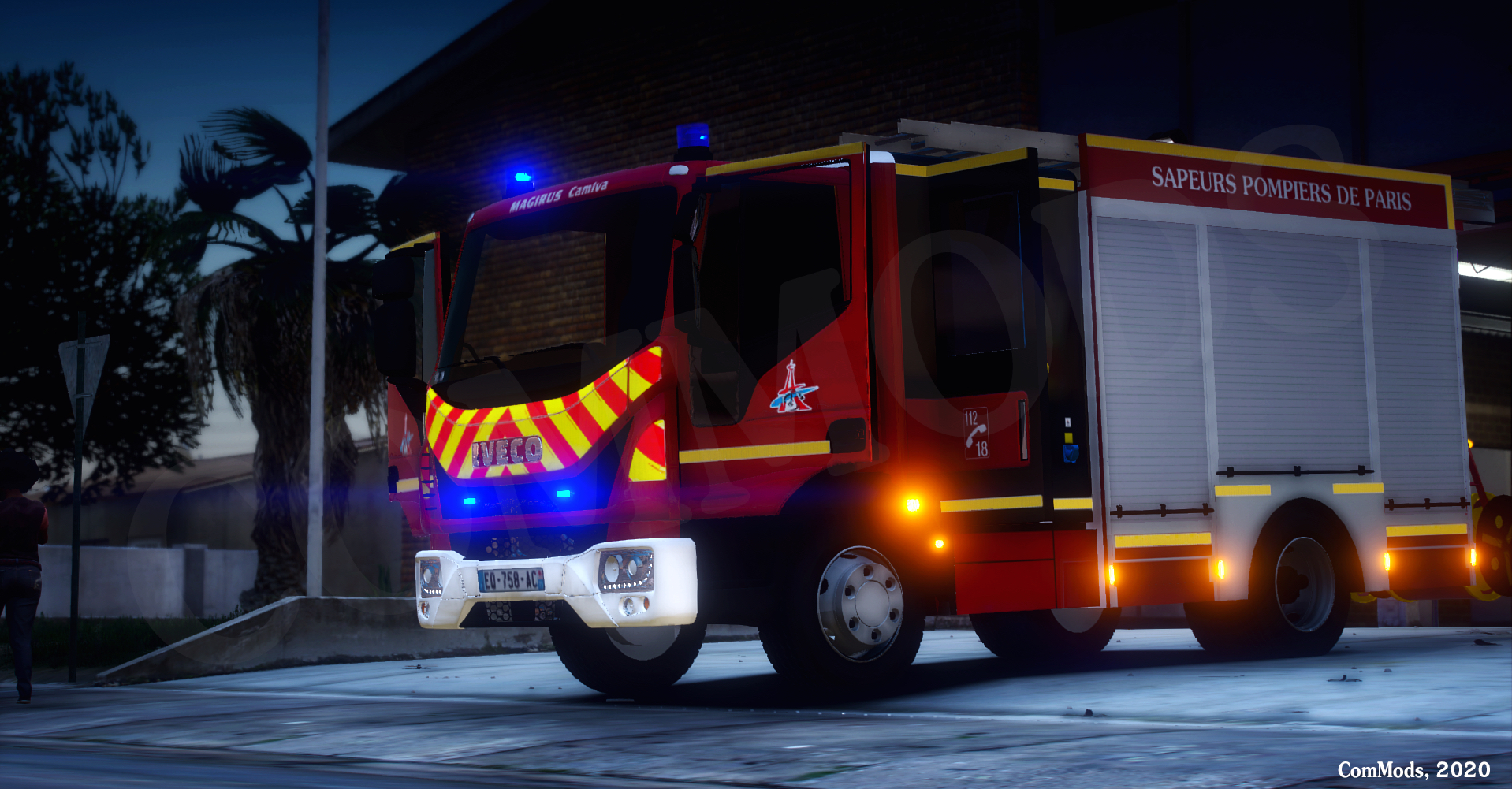 [ELS /NON ELS- REFLECTIF] FA BSPP By VModding - Urgences Mods