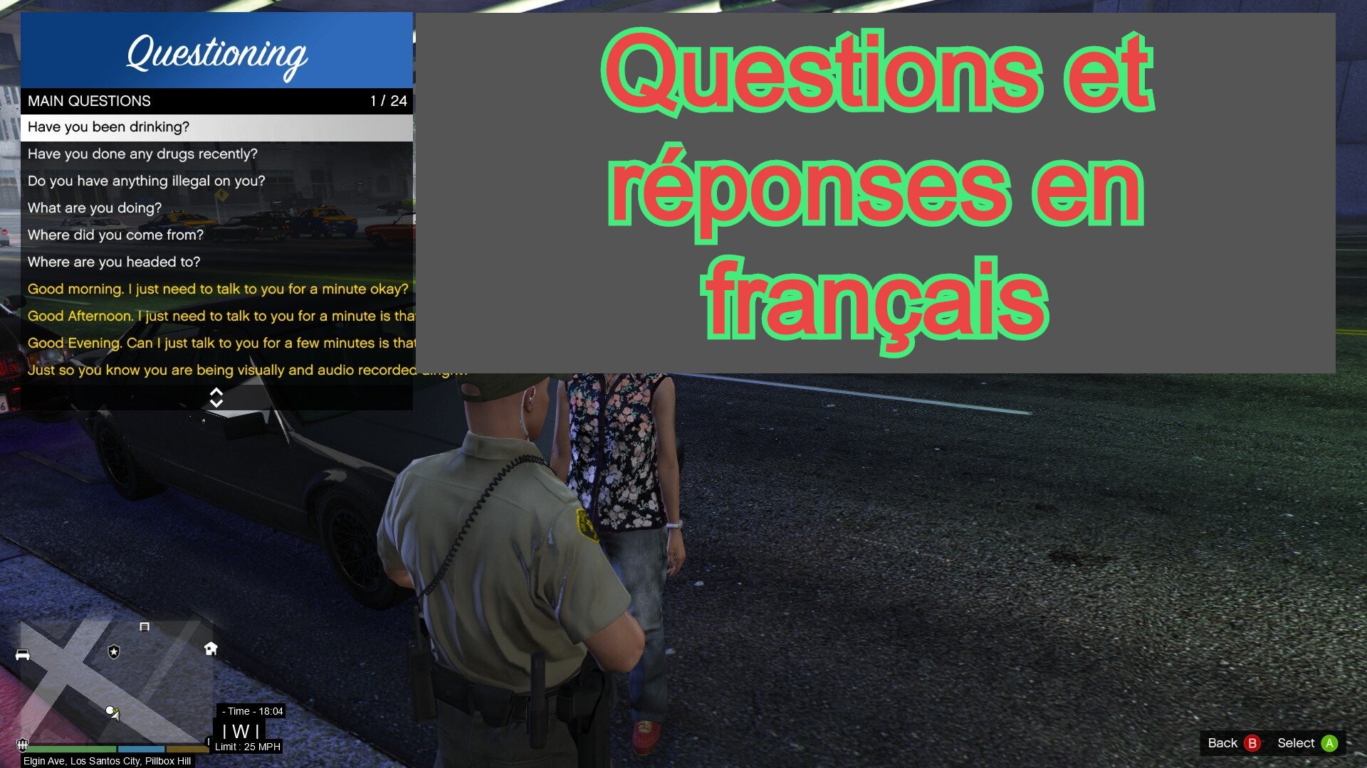 stop the ped (1) - Urgences Mods