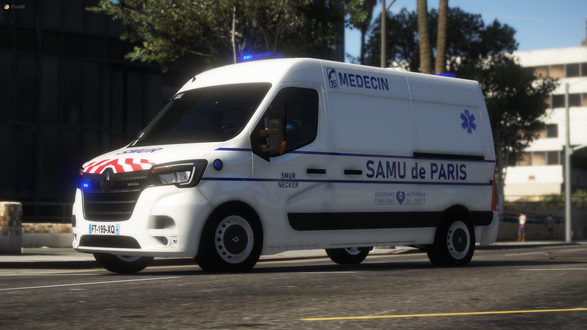 Renault Master UMH SAMU de PARIS [ELS] - Urgences Mods