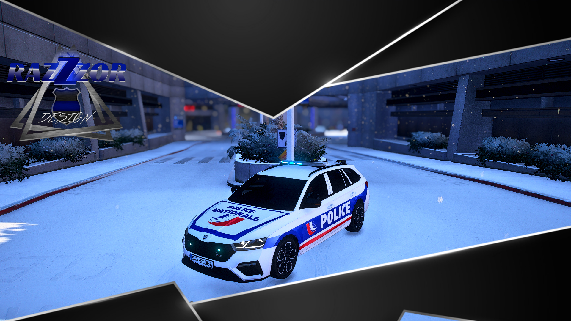 2020 Skoda Octavia Police Nationale France - Urgences Mods