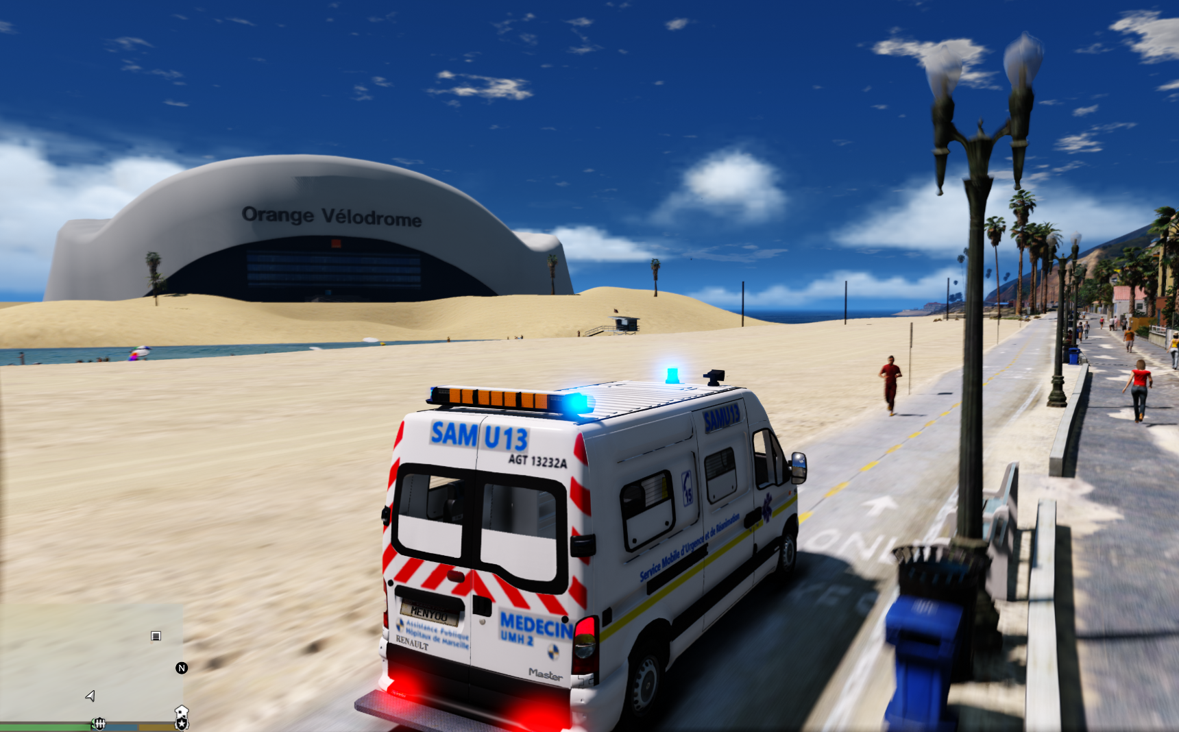 Renault master 2005 samu 13 - Urgences Mods