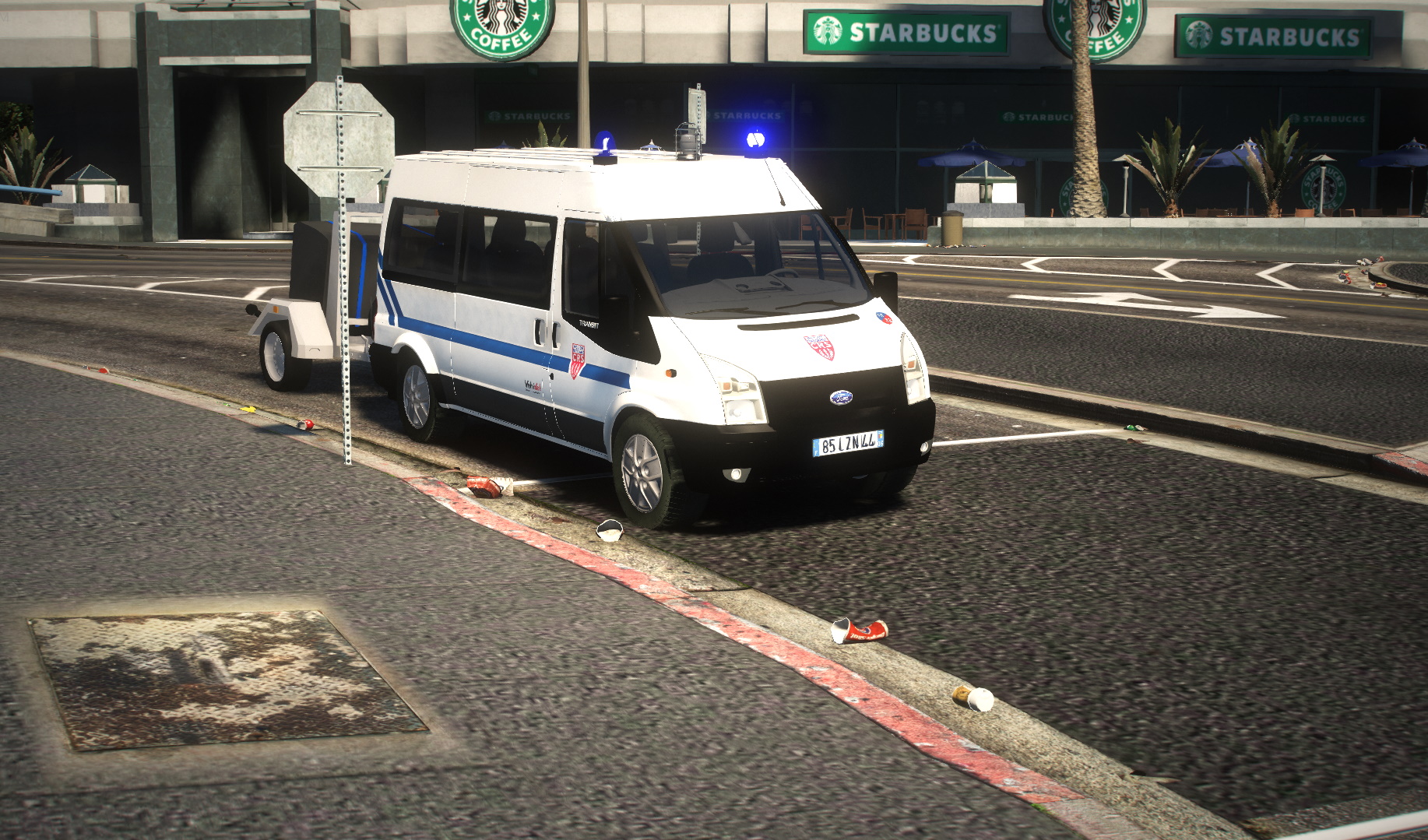 Ford Transit CRS [NON ELS – ADDON] - Urgences Mods