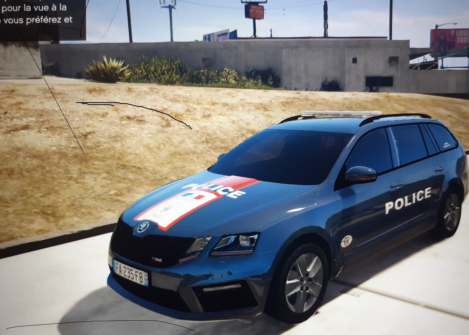[ ELS ] Skoda Octavia 2018 Sérigraphiée BAC / CSI - Urgences Mods
