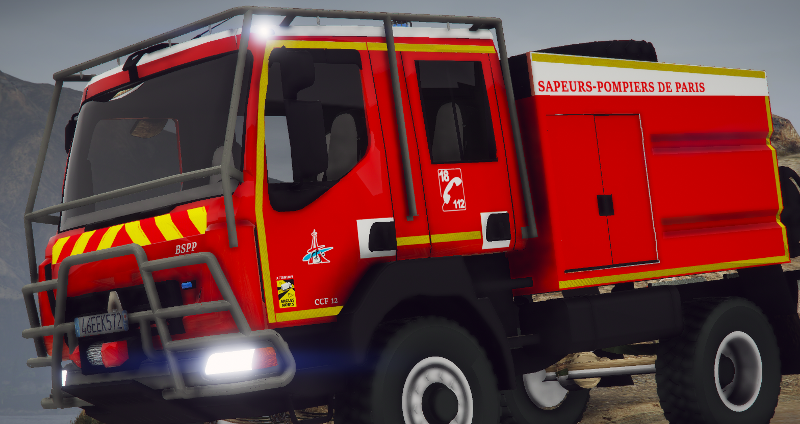 CCF de la BSPP - Urgences Mods