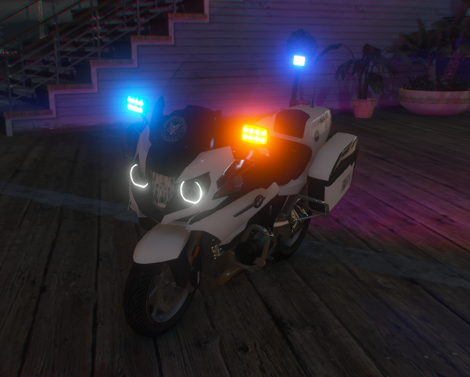 BMW R1200RTP [ADD-ON] - Urgences Mods