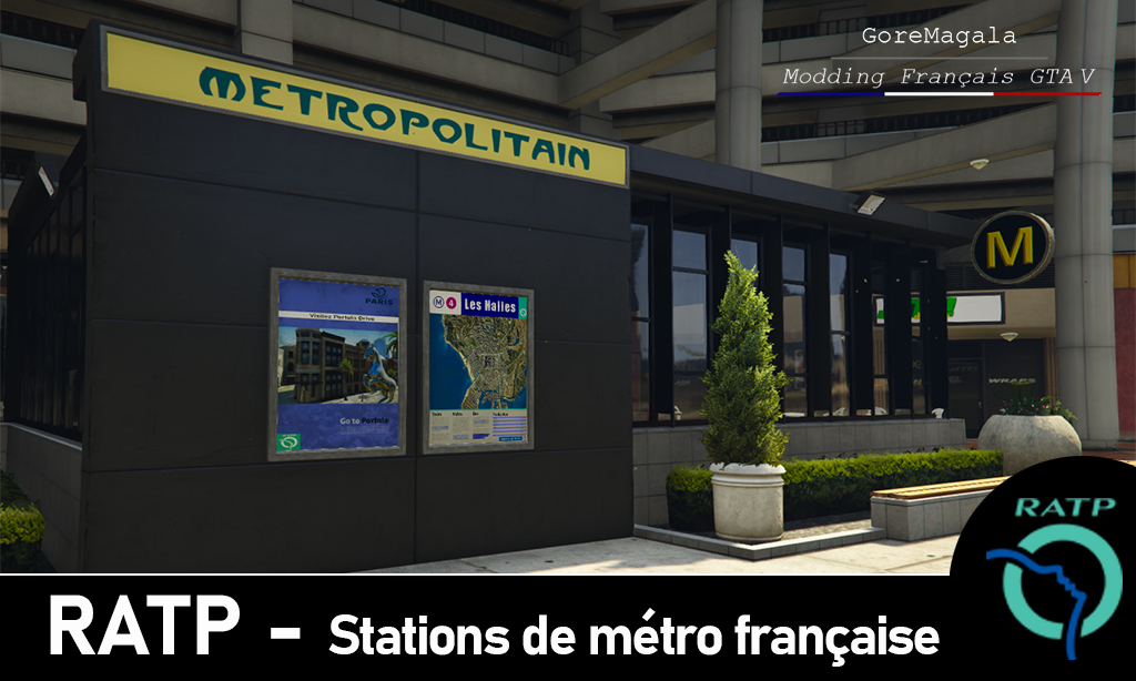 RATP – Stations de métro françaises - Urgences Mods