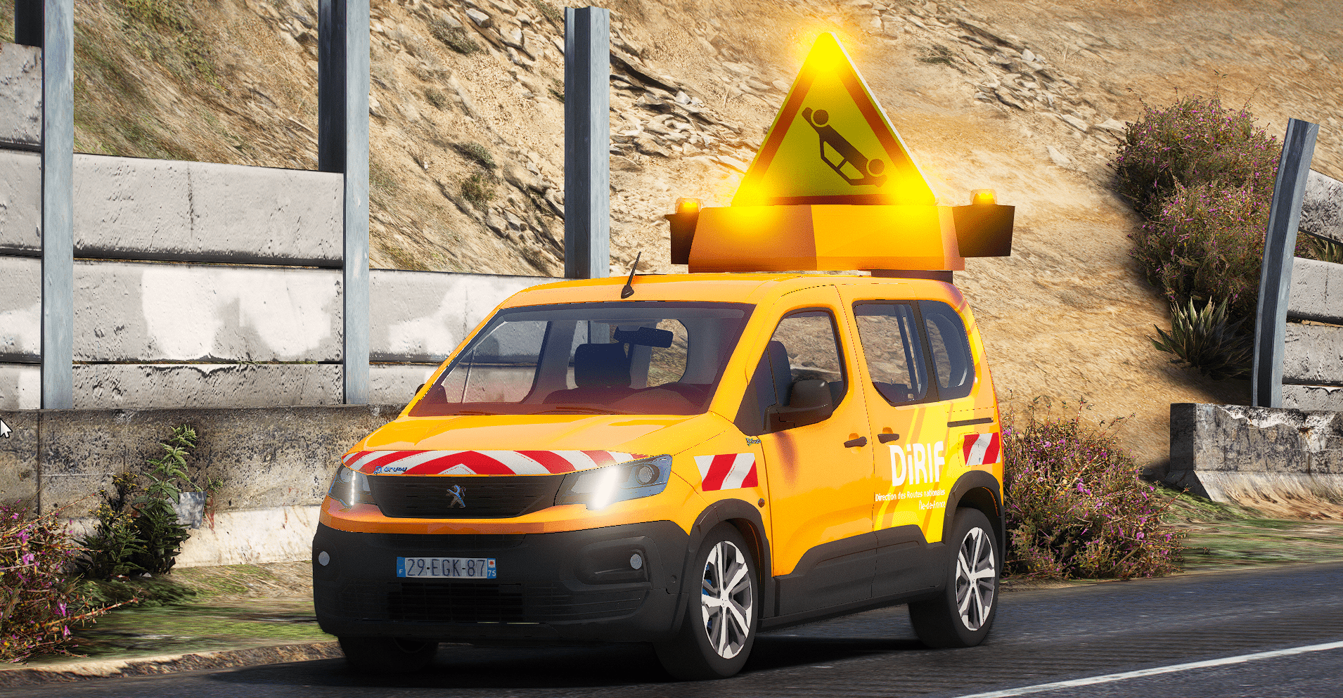 Peugeot Rifter D.I.R.I.F [Add-on / FiveM | Réflectif | NON – ELS ...