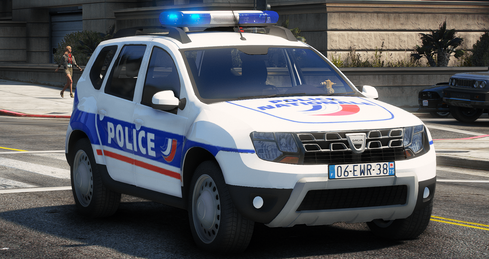 Dacia Duster Police Nationale V2 [NON-ELS] - Urgences Mods