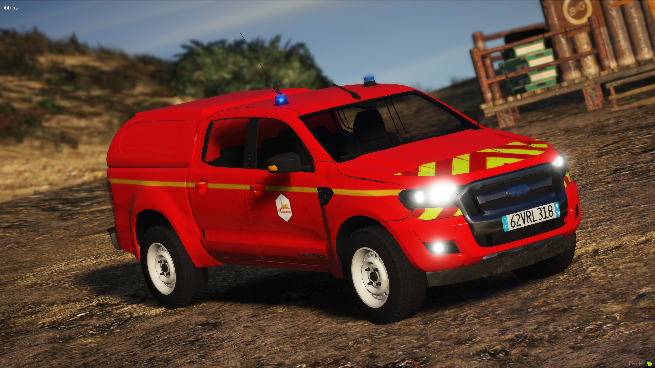 FORD SAPEURS-POMPIERS | REFLECTIF / FIVEM - Urgences Mods