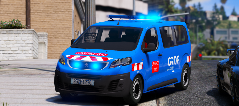 Texture véhicule | GRDF – Peugeot expert [NON-ELS] - Urgences Mods