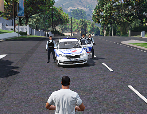 3 Renfort dans la voiture pour (Ultimate Backup) - Urgences Mods