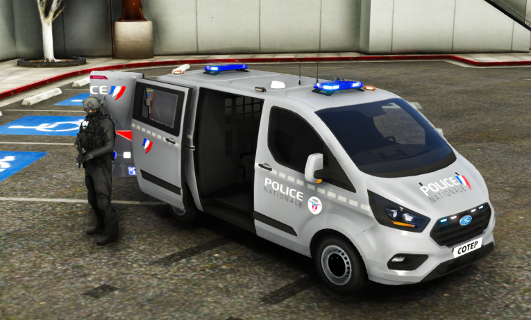 [ELS/FIVEM] Ford Transit Custom COTEP PN - Urgences Mods