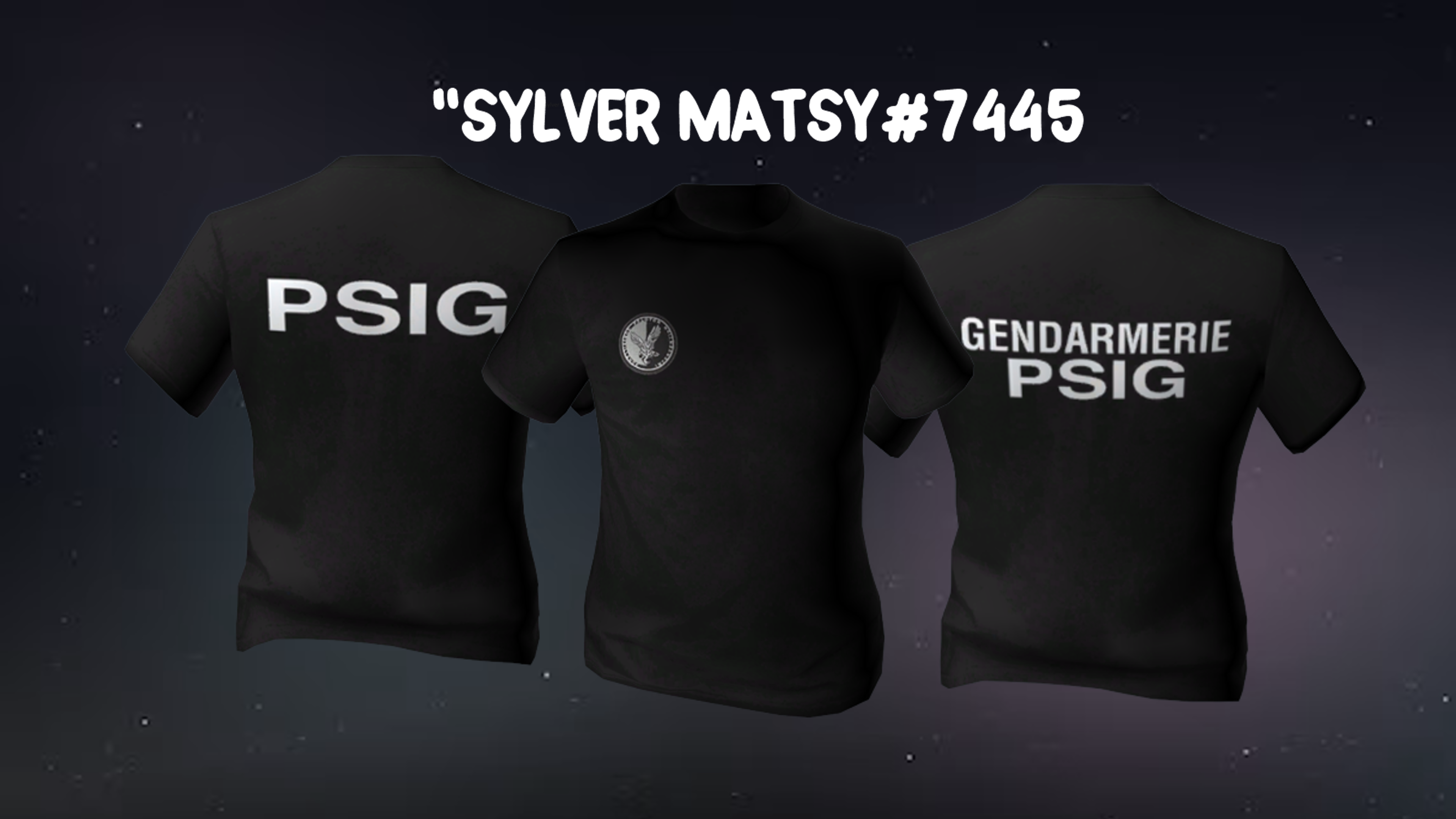 [EUP] PSIG Entrainement Shirt (FIVEM/SP) - Urgences Mods