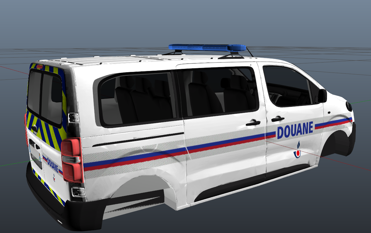 Peugeot Expert Douane - Urgences Mods