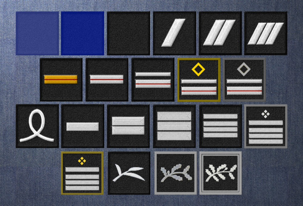 PACK GRADES POLICE NATIONALE - Urgences Mods