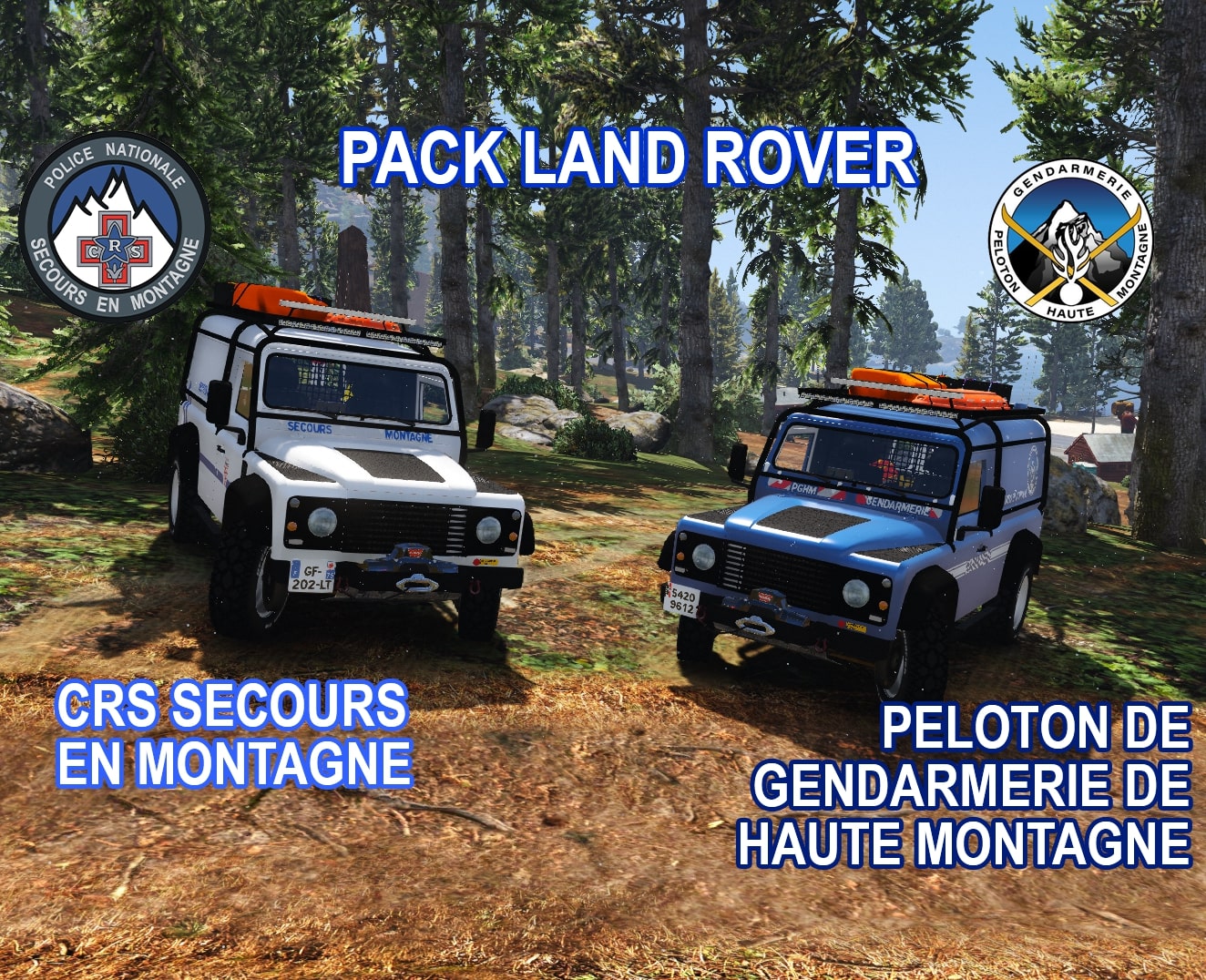 [ADD-ON LML – ELS] LAND ROVER CRS + PGHM - Urgences Mods