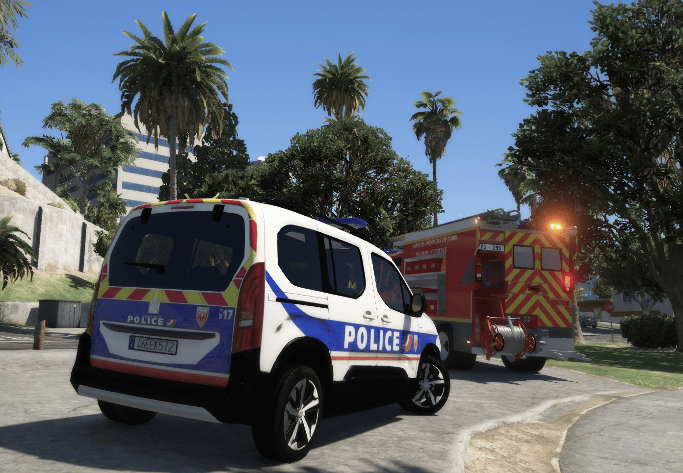 Peugeot Rifter CRS - Urgences Mods