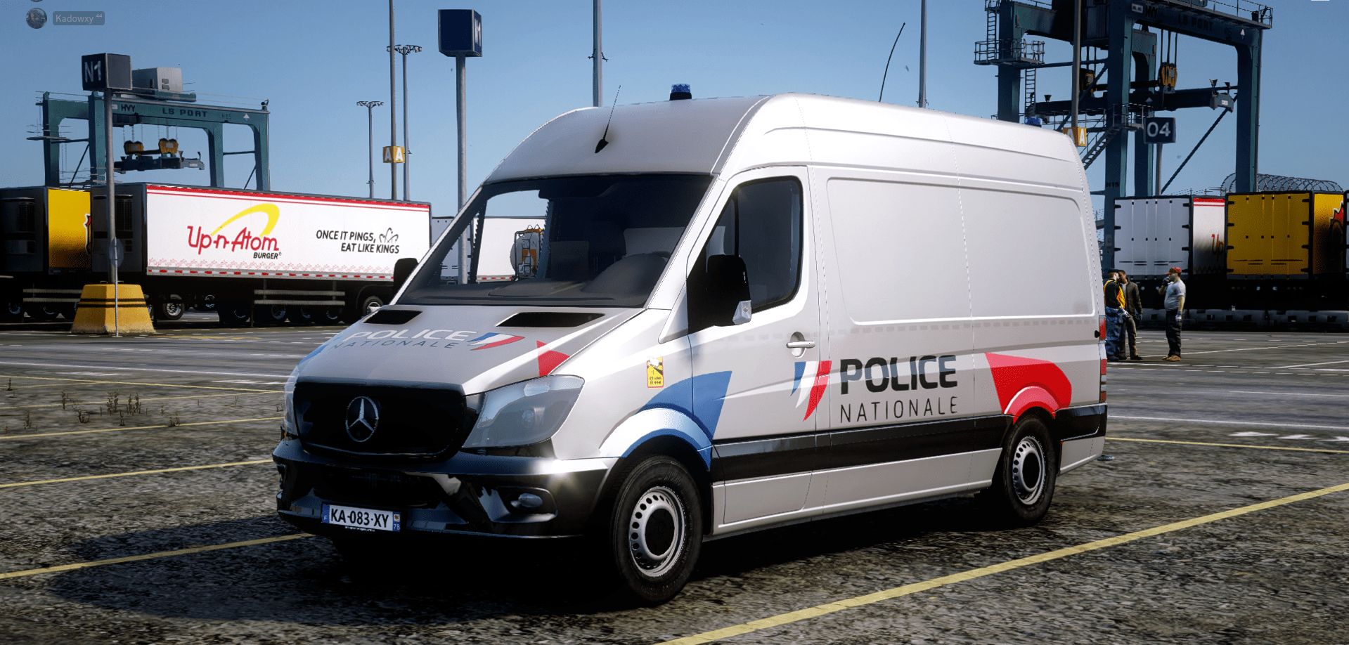Mercedes-Benz Sprinter Police Nationale [Non-Els/ADDON] - Urgences Mods