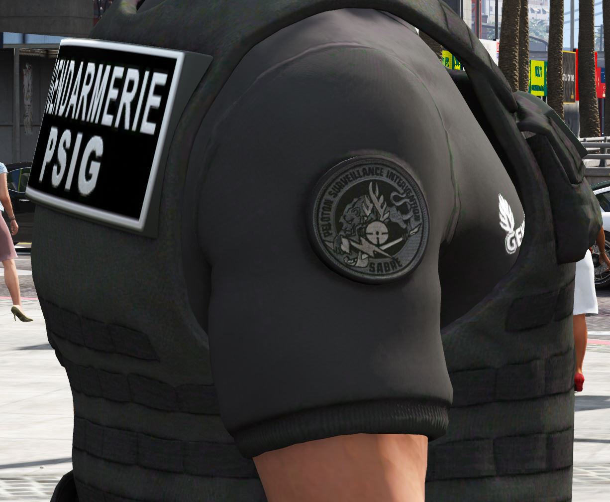 Ecusson PSIG SABRE - Urgences Mods