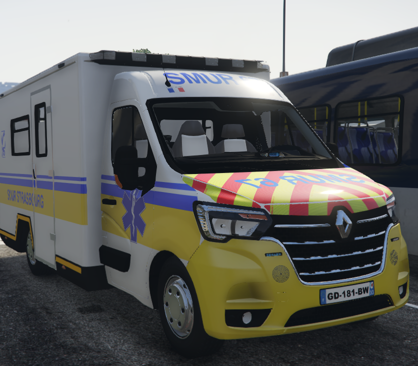 Ambulance SMUR67 [REPLACE] [NON-ELS] - Urgences Mods