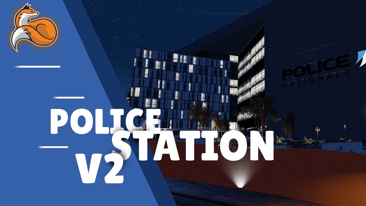 [MLO] Police Station v2 | PlaceSpatial FiveM unlocked - Urgences Mods