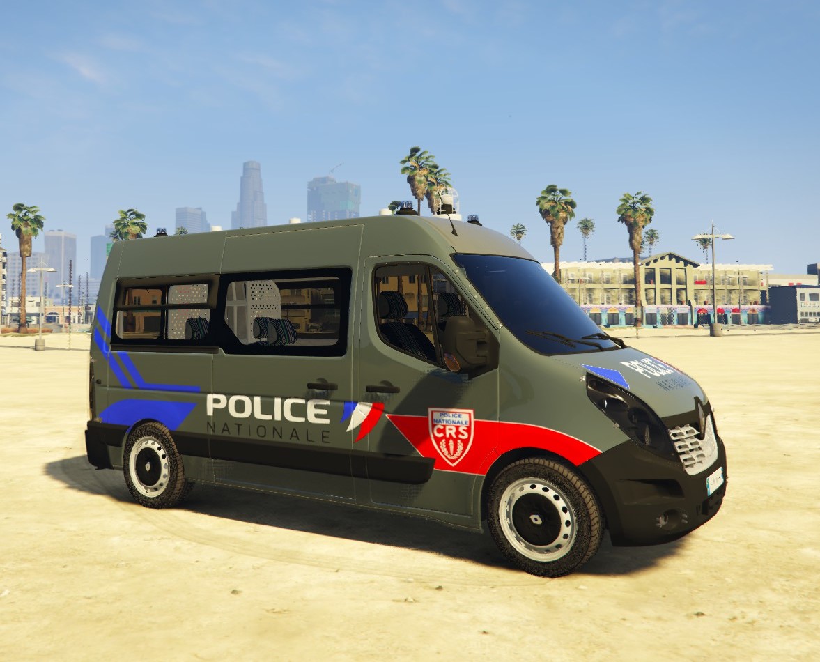 Renault Master CRS Police Nationale - Urgences Mods