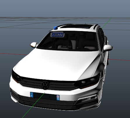 passat douane fançaise banalisé FiveM - Urgences Mods
