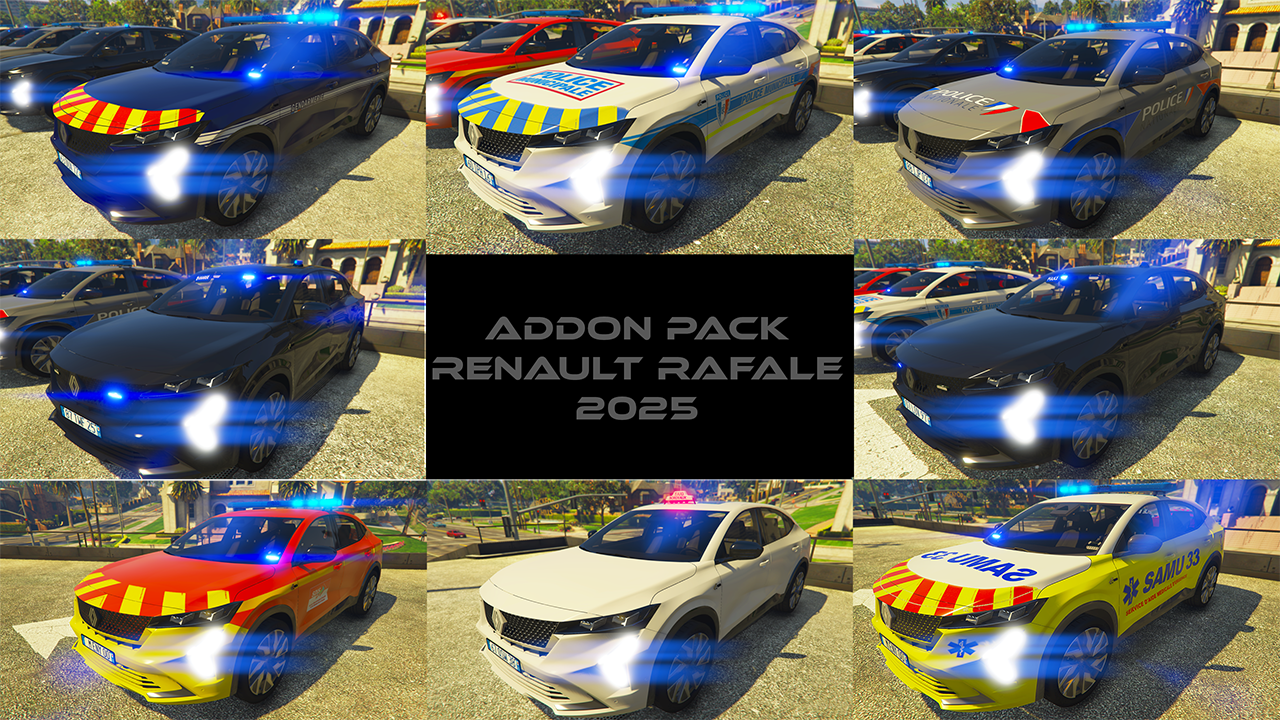 [ELS / ADD-ON Pack] Renault Rafale 2025 - Urgences Mods