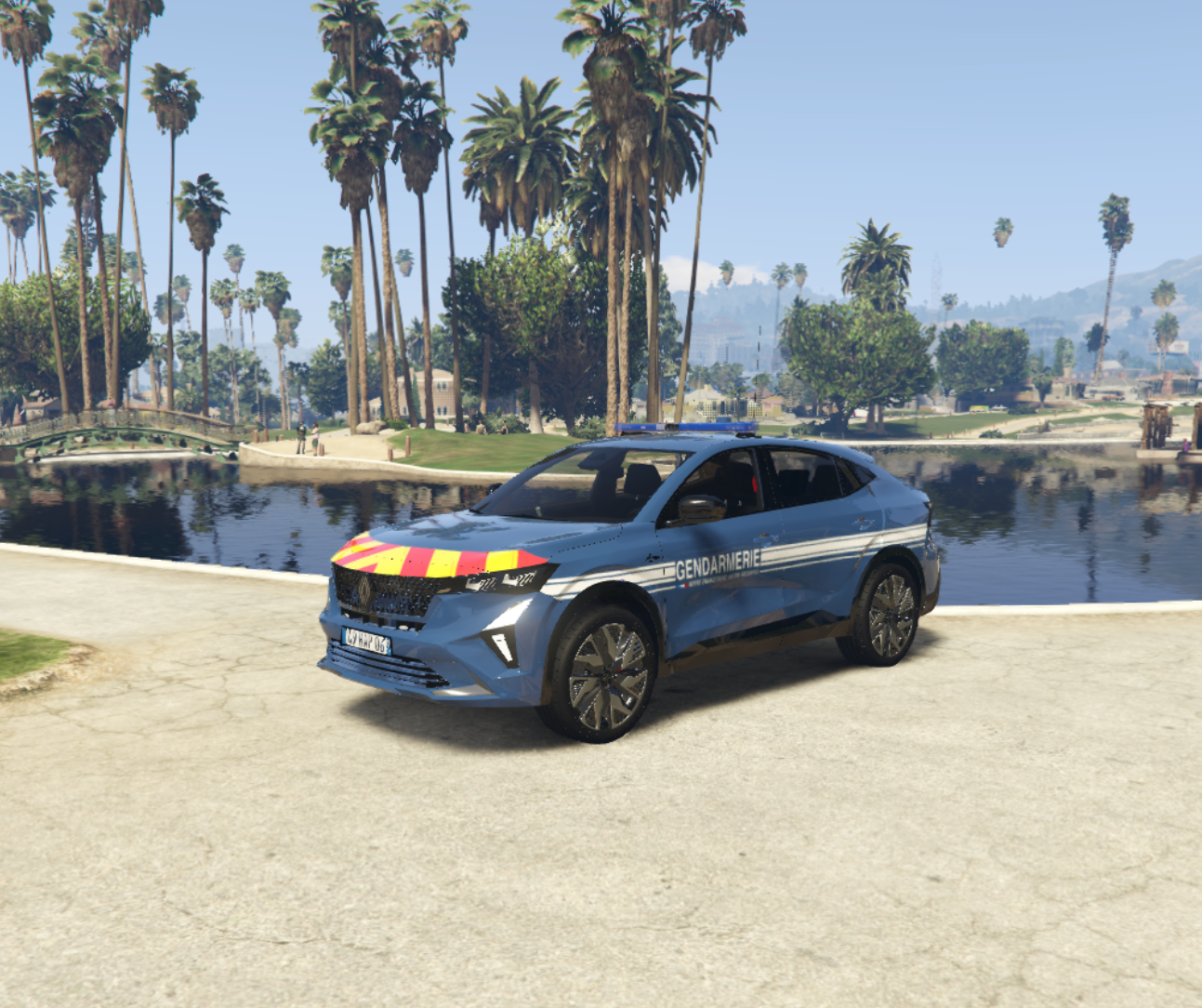 Renault rafale gendarmerie ELS et Non ELS - Urgences Mods